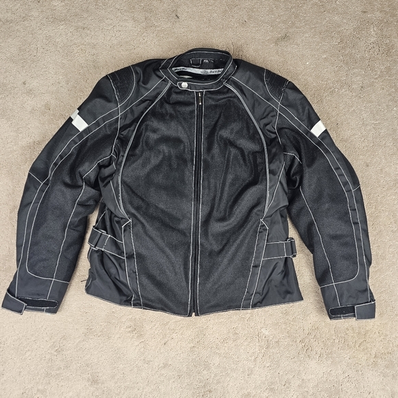 Street & Steel | Jackets & Coats | Street Steel Black Lined Padded ...